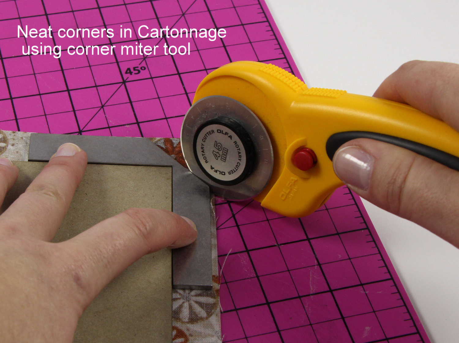 Cartonnage tool for making corners – Green Chair Press Blog